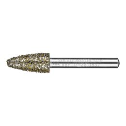 Pferd TOOLS Diamant-Schleifstift Rundbogen &Oslash;12,0mm Schaft-&Oslash;6 mm D852 (sehr grob) zum Schleifen von Grau-und Sph&auml;roguss (36476065)