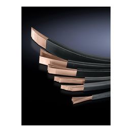 Rittal Kupferschiene, lamlliert 10x63mm, 2m lang SV 3579.005 (3579005)