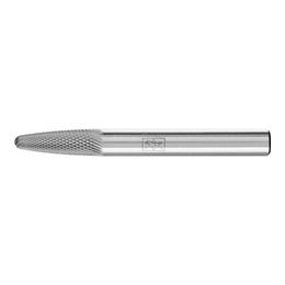 Pferd TOOLS Hartmetall Hochleistungsfr&auml;sstift MICRO Rundbogen RBF &Oslash; 06x18 mm Schaft-&Oslash; 6 mm Feinbearbeitung (21157205)