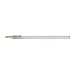 Pferd TOOLS Dia.-Schleifst. Spitzbog. &Oslash;3x13 mm Schaft&Oslash;3 mm D126 (mit.) z. Gravur/Schleifen kl. &Ouml;ffnungen (36443020)