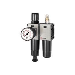 Riegler WE 2-tlg. &raquo;FUTURA-mini&laquo;, Metallbe., Stand.mano., G 1/4, 0,1-4, HA (FUM 601 M-4)