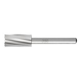 Pferd TOOLS HSS Fr&auml;sstift Zylinderform stirn A-ST &Oslash; 12x25 mm Schaft-&Oslash; 6 mm Z 1 universal grob (22405516)