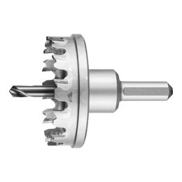 Pferd TOOLS Hartmetall Lochschneider/-Lochs&auml;ge &Oslash; 55x8 mm Schaft-&Oslash; 10mm Schnitttiefe 4 mm universal (25405508)
