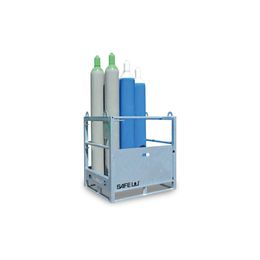 S&auml;bu SAFE Gasflaschenpalette GFP 12 f&uuml;r 12 x 50 L Flaschen (1777)