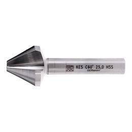 Pferd TOOLS HSS Kegel-und Entgratsenker 60&deg; &Oslash; 25 mm Schaft-&Oslash; 10mm DIN 334 C (25202167)