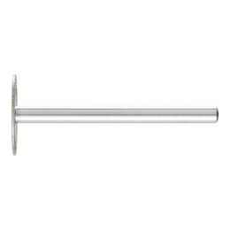 Pferd TOOLS Diamant-Schleifstift Zyl. schmal &Oslash;14x0,5 mm Schaft&Oslash;3 mm D64 (fein) zum Ausschleifen v. Nuten (36051406)