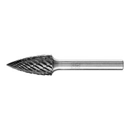 Pferd TOOLS Hartmetall Hochleistungsfr&auml;sstift ALLROUND Spitzbogen SPG &Oslash; 12x25mm Schaft-&Oslash; 6mm HICOAT universal (21001052)