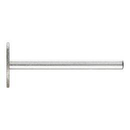 Pferd TOOLS Diamant-Schleifstift Zyl. schmal &Oslash;14x1,0mm Schaft&Oslash;3 mm D64 (fein) zum Ausschleifen v. Nuten (36051416)