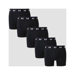 Myprotein MP Herren Boxershorts, 5er-Pack &ndash; Schwarz - S
