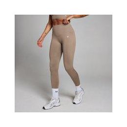 MP Damen Shape Nahtlose Leggings &ndash; Helles Graubraun - XL