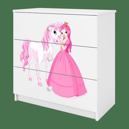 KOMMODE Babydreams Prinzessin Pferd 81/81/41
