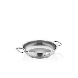 Korkmaz Proline Paella Bratpfanne &oslash;36 cm - 18/10-Edelstahl - 6 L