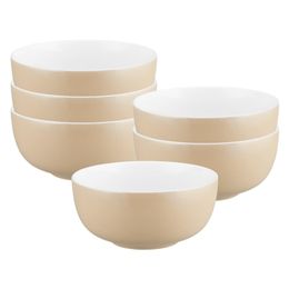Seltmann Weiden M&uuml;slischalen Liberty Pure Colors &oslash; 15 cm 6er Set