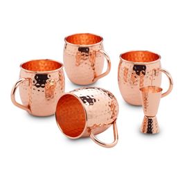ECHTWERK Moscow Mule Becher Set 5tlg aus Edelstahl