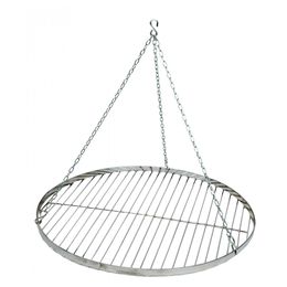 BEST Sporting Schwenk-Grillrost mit Aufh&auml;ngungs-Kette, Durchmesser ca. 60 cm, Edelstahl