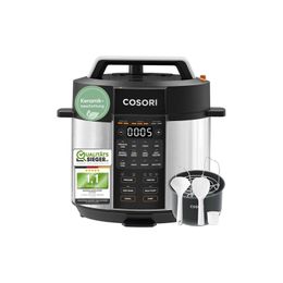 COSORI CMC-CO601-SEU Schnellkochtopf (5,7 Liter Fassungsverm&ouml;gen, Keramik-Antihaftbeschichtung, 13 Garfunktionen, Temperaturbereich 25-180 &ordm;C, Timer)