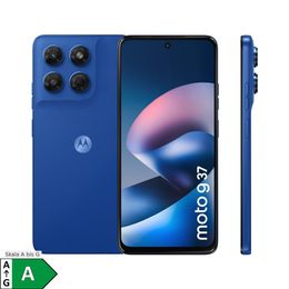 Motorola G37 4GB + 128GB PANTONE&reg; Nautical Blue Smartphone (6,67 Zoll, 50 MP, 5.100-mAh, Octa-Core, Fingerabdrucksensor, Gesichtserkennung, blau)
