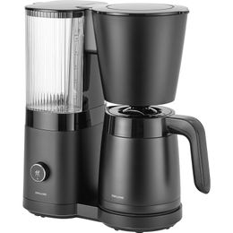 Zwilling Enfinigy 1022566 schwarz Filterkaffeemaschine (10 Tassen, 1,25 l Wassertank, Edelstahl-Thermokanne, Blooming-Funktion, 92?96 &deg;C Br&uuml;htemperatur)