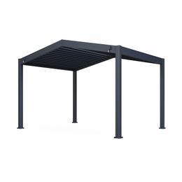 Paragon Outdoor Pergola mit Lamellendach Icon 1013 Anthrazit 308x399x282 cm