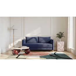BRUNO Schlafsofa 160cm in Forest Green | stabiles Massivholz & Boxspringkomfort