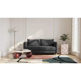 BRUNO Schlafsofa 160cm in Forest Green | stabiles Massivholz & Boxspringkomfort