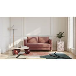 BRUNO Schlafsofa 140cm in Forest Green | stabiles Massivholz & Boxspringkomfort