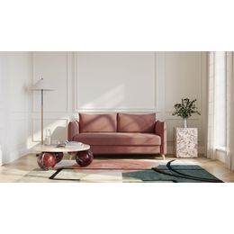 BRUNO Schlafsofa 160cm in Forest Green | stabiles Massivholz & Boxspringkomfort