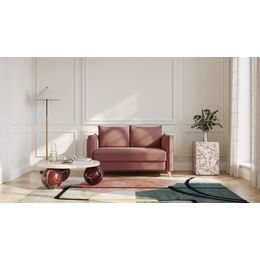 BRUNO Schlafsofa 120cm in Forest Green | stabiles Massivholz & Boxspringkomfort