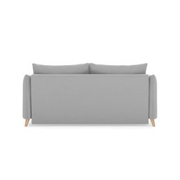 BRUNO Schlafsofa 160cm in Forest Green | stabiles Massivholz & Boxspringkomfort