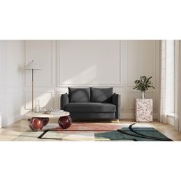 BRUNO Schlafsofa 120cm in Forest Green | stabiles Massivholz & Boxspringkomfort