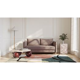 BRUNO Schlafsofa 160cm in Forest Green | stabiles Massivholz & Boxspringkomfort