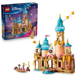 Konstruktionsspielsteine Lego "Rapunzels Schloss (43297), Lego Disney Princess", bunt, Spielbausteine, Kinder, Kunststoff, Made in Europe