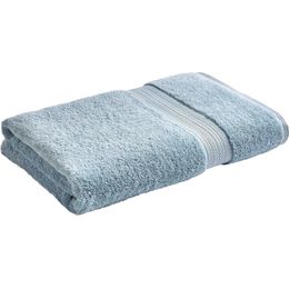 Badet&uuml;cher Christy "RENAISSANCE", blau (soft chambray), B:89cm L:173cm, Walkfrottier, Obermaterial: 100% Baumwolle, Handt&uuml;cher, Premium-Badet&uuml;cher in Luxusqualit&auml;t, 675g/m&sup2;, 89x172cm, 2er Set