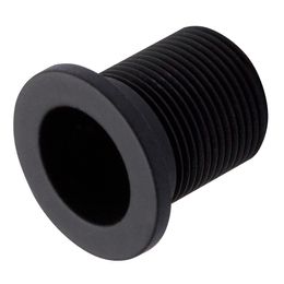 Rosette SAPHIR "f&uuml;r &Uuml;berlauf - passend zu Quickset 500", schwarz, Kunststoff, Unterlegscheiben