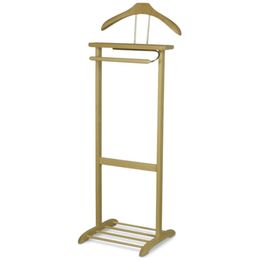 Herrendiener MAWA "Typ 1", buche natur, B:44cm H:114cm T:36cm, Holz teilmassiv, Herrendiener
