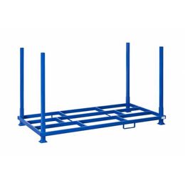 Rungenpalette mit 4 Einsteckrungen, B x L: 1200 x 2400 mm, Farbe:...