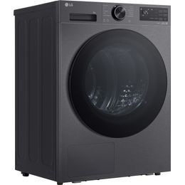 LG W&auml;rmepumpentrockner "RT80X7B", Energieeffizienz: B (A-G), schwarz, B:60cm H:85cm T:66cm, Trockner