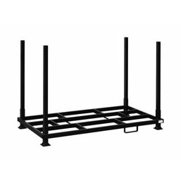 Rungenpalette mit 4 Einsteckrungen, B x L: 1200 x 2000 mm, Farbe:...