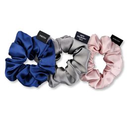 Diadem AILORIA "Set 3 Scrunchies M aus Seide DOUX", Damen, bunt (multicolour), Modet&uuml;cher