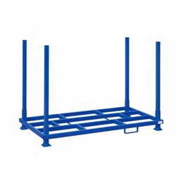 Rungenpalette mit 4 Einsteckrungen, B x L: 1200 x 2000 mm, Farbe:...
