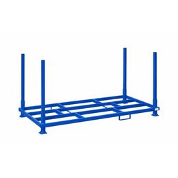 Rungenpalette mit 4 Einsteckrungen, B x L: 1200 x 2400 mm, Farbe:...