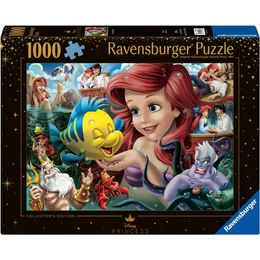 Puzzle Ravensburger "Collector's Edition - Disney Princess, Arielle, die Meerjungfrau", bunt, Puzzles, KinderB:70cm H:50cm, Pappe, Made in Germany, B:70cm H:50cm