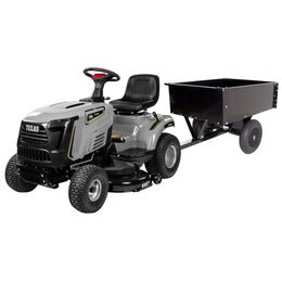 Rasentraktor Texas "Premium TTS98H SET", grau, schwarz, H:121cm L:173cm, Rasentraktoren