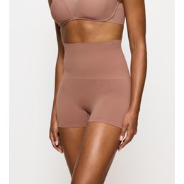 Shapingpants Triumph "Soft Sculpt", Damen, Gr. 44, braun (toasted almond), Single Jersey, Obermaterial: 78% Polyamid, 22% Elasthan, unifarben, k&ouml;rpernah, Unterhosen, nahtlos, formend, Single Jersey, Stretch