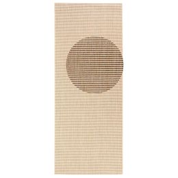 Teppich Hanse Home "Match" Gr. 12, beige, B:80cm H:8mm L:200cm, Kunstfaser, Teppiche, Teppich, In-& Outdoor, Kurzflor, L&auml;ufer, Modern, Unifarben, Wohnzimmer, Balkon