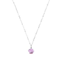 Kette mit Anh&auml;nger Prinzessin Lillifee "Muschel-Motiv", silberfarben, Halsketten, M&auml;dchen, Silber 925 (Sterlingsilber), L: 38 B: 1,2mm, B:1,2mm