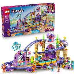 Konstruktionsspielsteine Lego "Meerjungfrauen-Achterbahn (42703), Lego Friends", bunt, Spielbausteine, Kinder, Kunststoff, Made in Europe