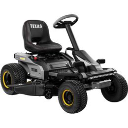 Akku-Rasentraktor Texas "Epsilon R9600Li", grau, schwarz, H:112cm L:168cm, Rasentraktoren, 72 V Akku, 7 Schnitth&ouml;hen