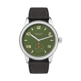 Nomos Glash&uuml;tte Nomos Glash&uuml;tte Unisexuhr Club Campus full olive 739
