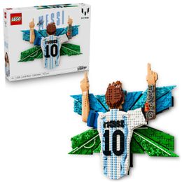 Konstruktionsspielsteine Lego "Lionel Messi &ndash; Torjubel (43018), Lego Editions Football", bunt, Spielbausteine, Kinder, Kunststoff, Made in Europe